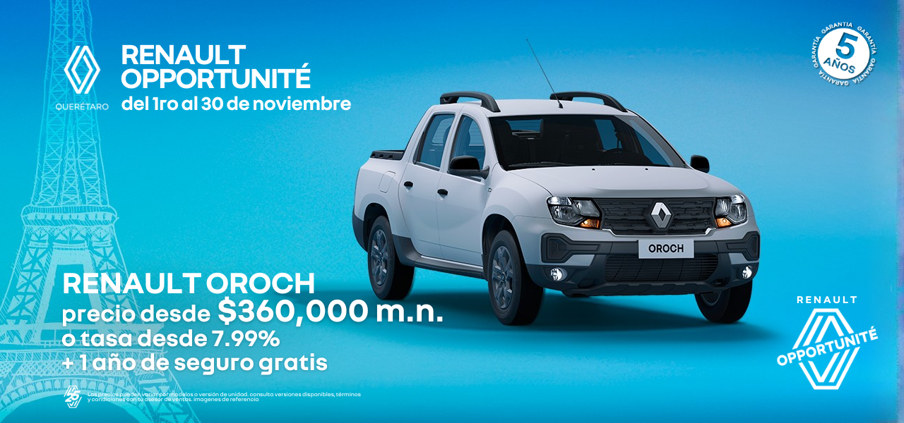 Renault Querétaro | Agencia de autos Renault | Querétaro, Querétaro
