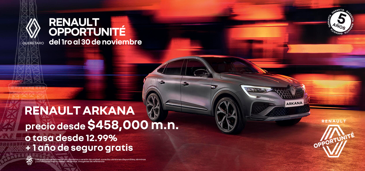 Renault Querétaro | Agencia de autos Renault | Querétaro, Querétaro