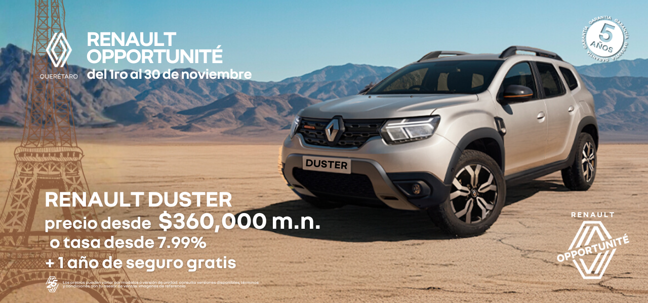 Renault Querétaro | Agencia de autos Renault | Querétaro, Querétaro