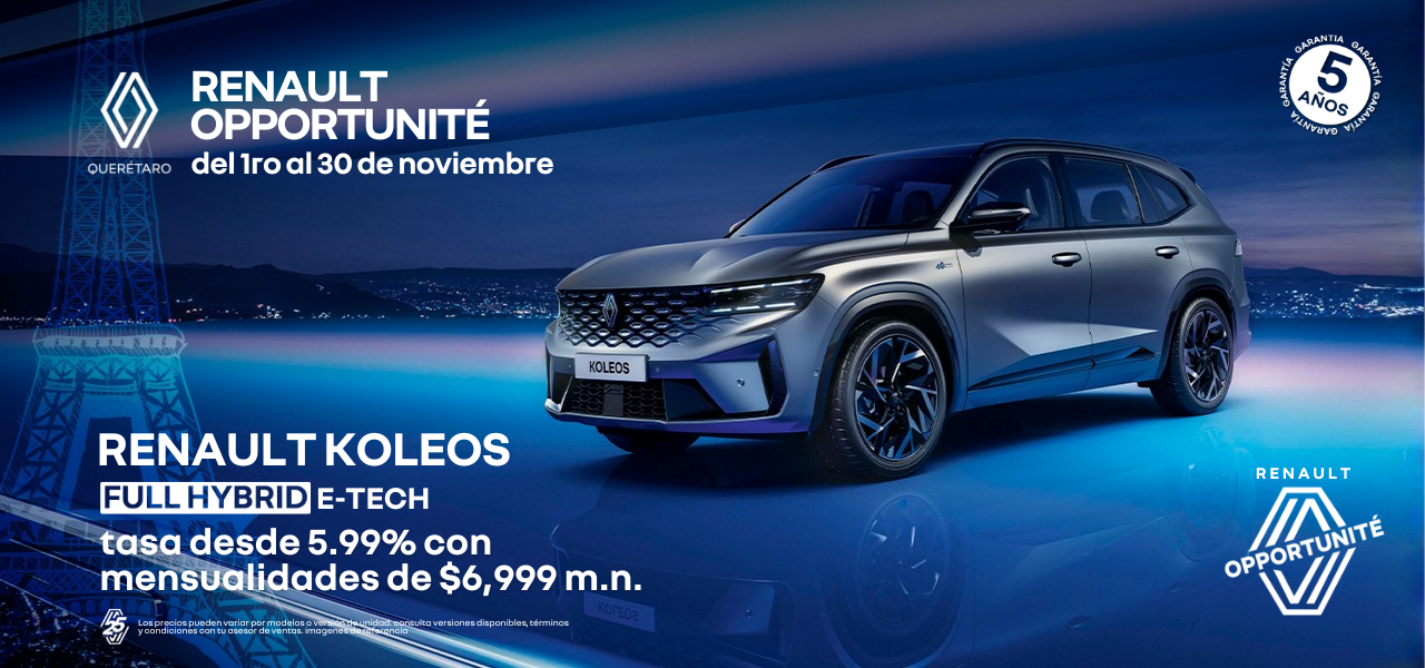 Renault Querétaro | Agencia de autos Renault | Querétaro, Querétaro